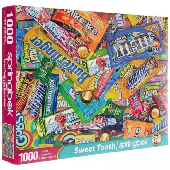 Other | Springbok Sweet Tooth Candy Bars Puzzle Brand New | Poshmark